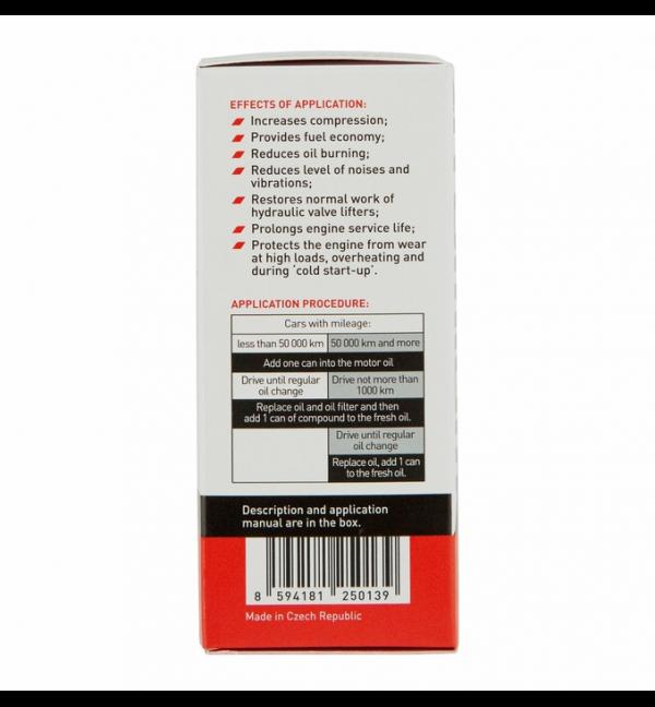 Oil Additive Active Standard for non-turbocharged engines with a volume ...